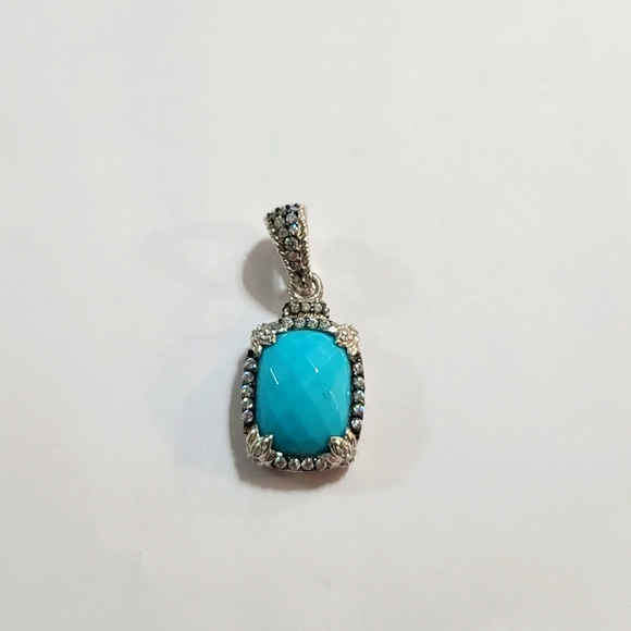 Judith Ripka | Jewelry | Used Judith Ripka 925 Ss Turquoise And Cz ...